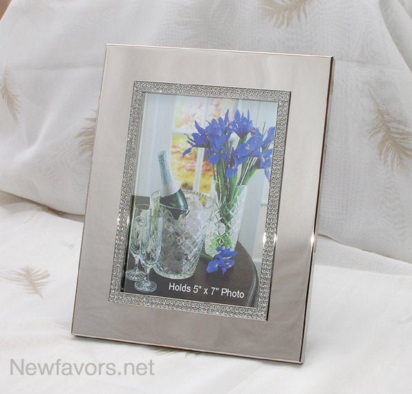 Personalized photo frame - Picture frame 5x7 - Wedding photo frame - B ...