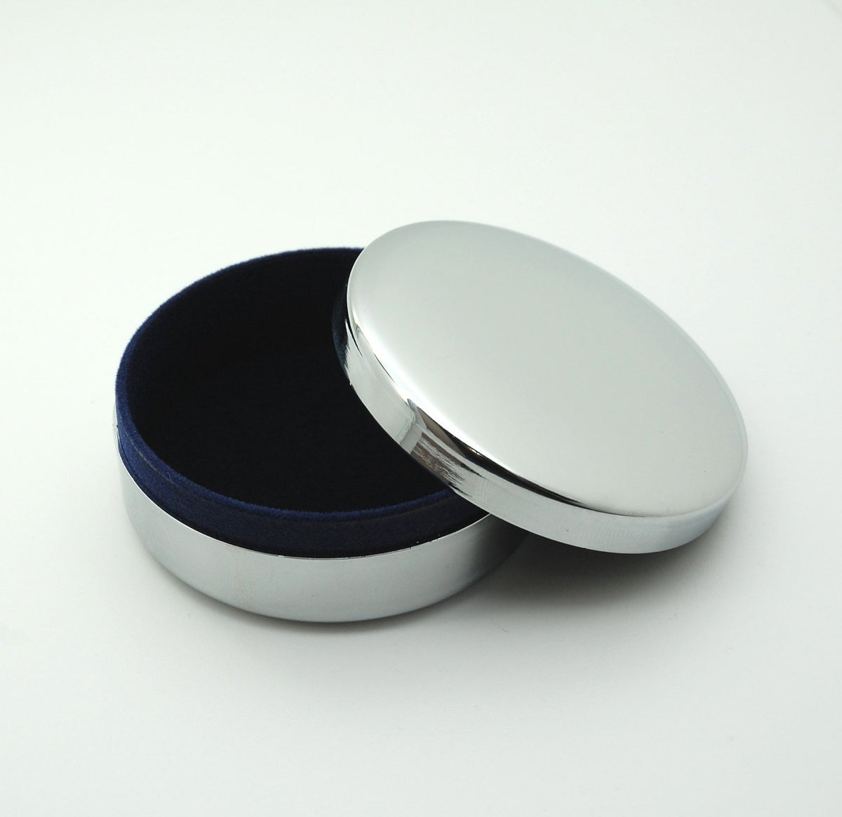 Personalized round jewelry box for Bridesmaid, Engraved with name ...